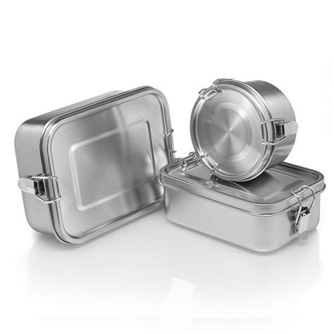 Промо сет от 3 неръждаеми кутии за храна Greeny Bg