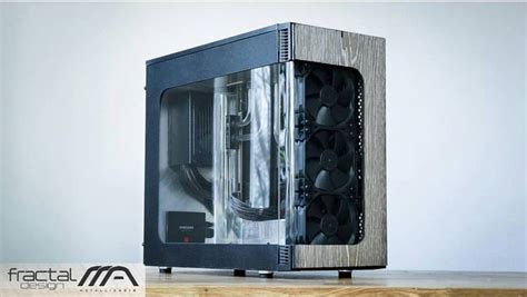 Computer Case On Wooden Table