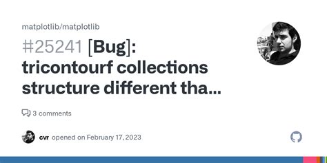 Bug Tricontourf Collections Structure Different Than Contourf