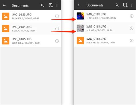 Selective Sync Mobile Sync