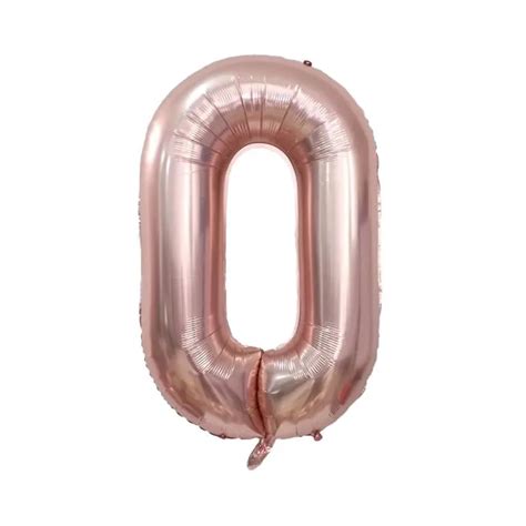 10 шт компл 40 дюймов Фольга воздушные шары с гелием розовое золото номер звено цепи для