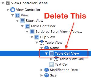 MacOS NSTableView Tutorial Kodeco The New Raywenderlich