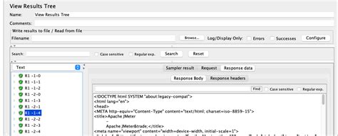 Jmeter How To Figure Out The Thread In View Results Tree Listener Which Takes Maximum
