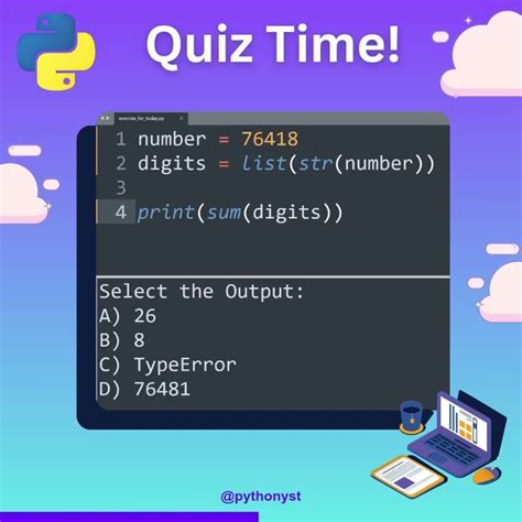 Python Quiz Time Youtube