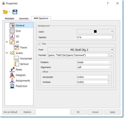 Mnova Properties Scripts