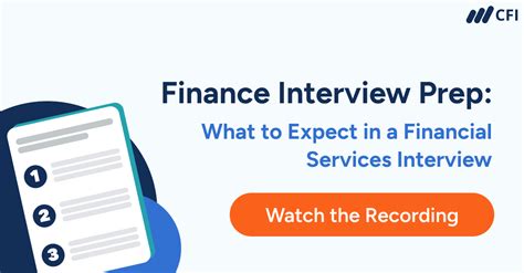 Watch Finance Interview Prep