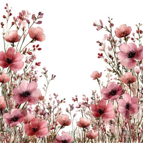 10 Flower Border Clipart 10 High Quality S Digital Download