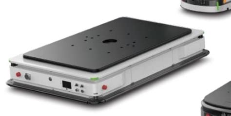 360 Rotating Agv Automated Guided Vehicle For Warehouse System Qr Code Visual Navigation