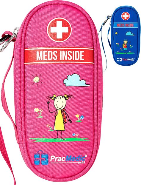 Pracmedic Epipen Case For Girls Insulated Holds 2 Epi Pens Or Auvi Q