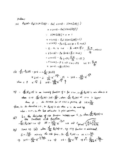 Hw 2 Pdf Statistical Inference Statistics