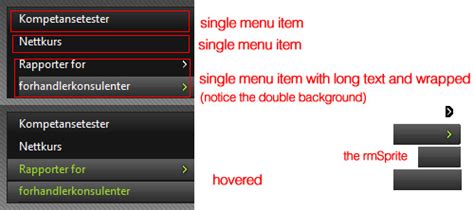 Radmenu Specific Width And Wrapped Menuitem Css Rmsprite Problem In Ui For Aspnet Ajax Menu