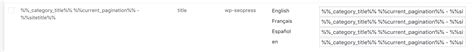Translate Seopress Options With Wpml Polylang Seopress