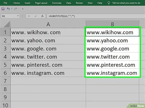 Cómo eliminar espacios entre caracteres y números en Excel