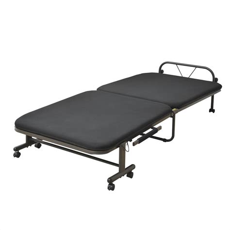 Amazon｜山善 Yamazen 折りたたみベッド シングル ブラック Bb 7s Wbk Dbr ｜フレーム＆マットレスセット オンライン通販