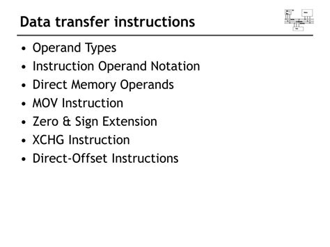 ppt data transfer addressing and arithmetic powerpoint presentation