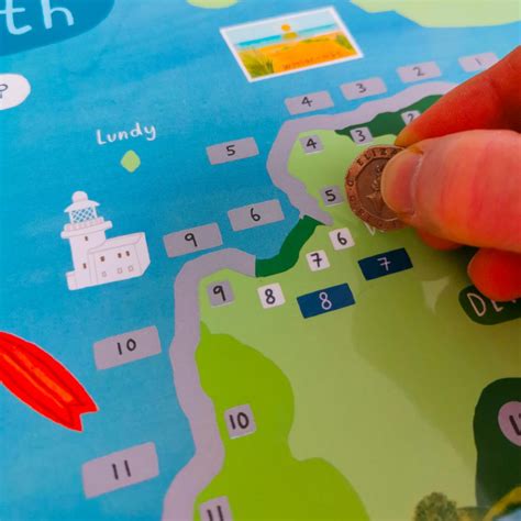 Outdoor Scratch Maps South West Coast Path Map Scratch Off Poster Enchanted Planet