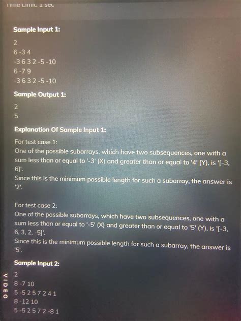 solved problem statement send feedbac you are given an array