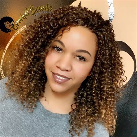 Crochet Braids Featuring Freetress 12 Bulk Water Wave In Color Tt30 4
