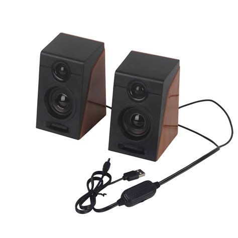 Paird 3in Heavy Bass Computer Speakers Hifi Sound Computer Subwoofer