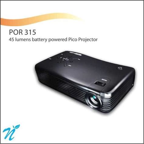 45 lumens battery powered pico projector at best price in mumbai