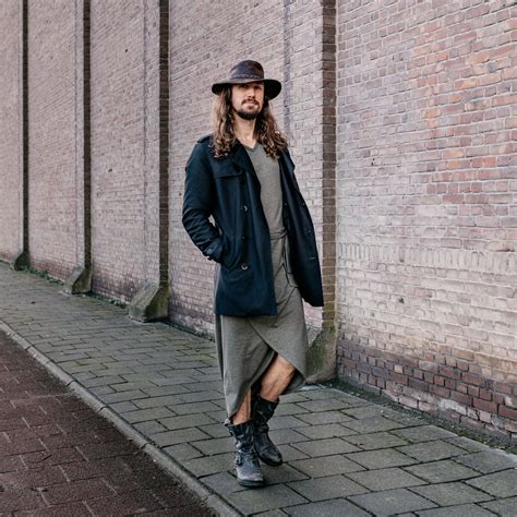 Mens Feminine Clothing Black