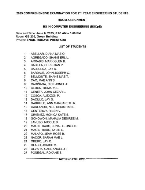 Cspc Cspc College Of Engineering And Architecture