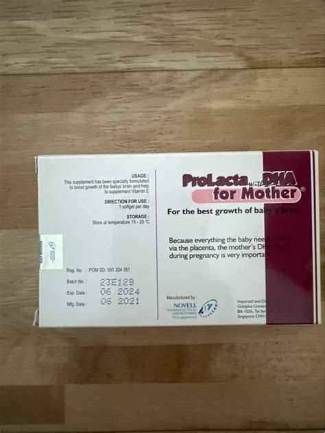 Prolacta With Dha For Mother Health And Nutrition Health Supplements Vitamins And Supplements On