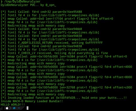 Restoring Dyld Memory Loading Xpn Infosec Blog