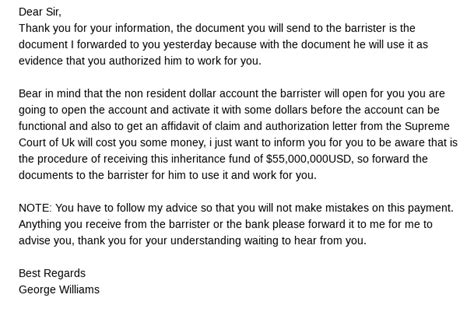 George Williams Pt2 Introducing Barrister Leeming Rscambait