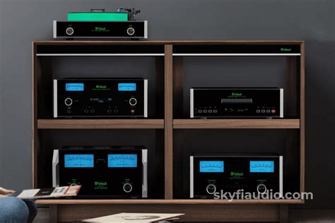 Mcintosh Solid Wood Audio Rack 3x2 By Symbol Audio