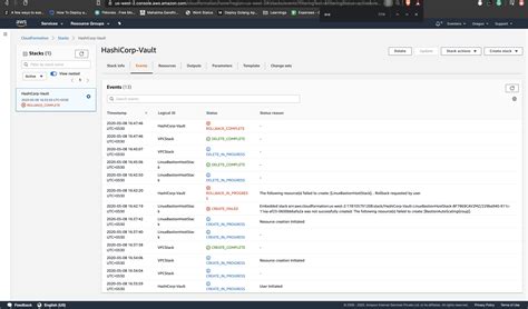 vault stack creation fails in a new vpc · issue 57 · aws quickstart
