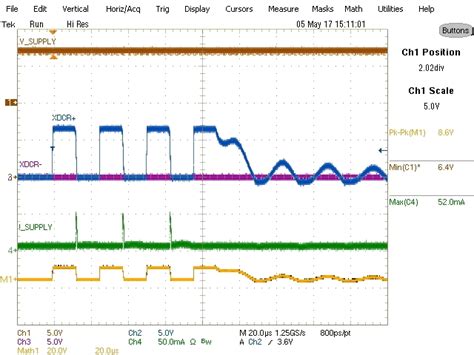 Pga460 What Is The Correct Waveform From Outa And Outb Sensors Forum Sensors Ti E2e