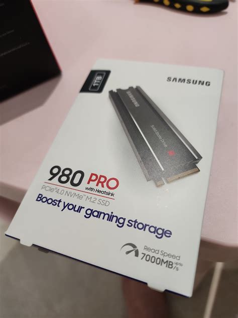 New! Samsung 980 Pro with Heatsink - 1TB, Computers & Tech, Parts ...
