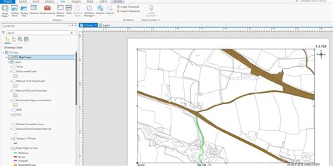 Link A Map Pane To A Map Frame Esri Community