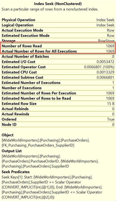 Sql Server Number Of Rows Read Execution Plan Sql Authority With Pinal Dave