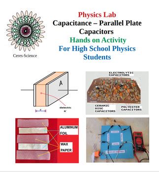 High Babe Physics Lab Capacitance Parallel Plate Capacitors
