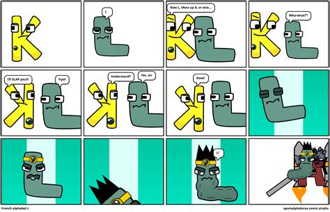 French Alphabet Lore Comic Studio