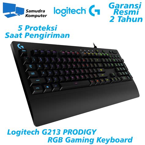 Jual Logitech G213 Prodigy Rgb Gaming Keyboard Shopee Indonesia