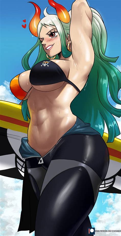 One Piece Yamato Doujinshi Yamato One Piece Character Rkif