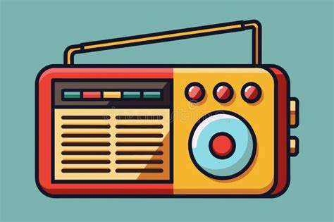 Retro Radio Design Stock Vector Illustration Of Oldfashioned 328165621