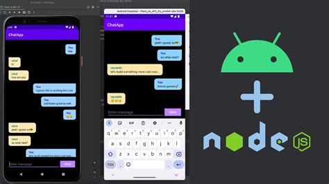 Asmr No Talking Realtime Chat App Using Android And Nodejs Youtube