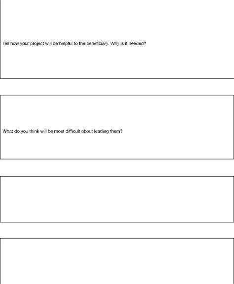 Fill Your Eagle Scout Project Workbook Form Now ⇒