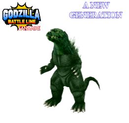 Godzilla Jr 1995 Godzilla Battle Line Fanmade By Sharkjirathanh1980