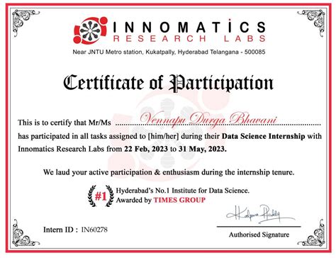 Datascienceinternship Innomaticsresearchlabs Industry Datascientist Durga Bhavani Vennapu