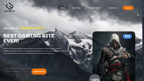 Muhammad Bilawal On Linkedin Webdevelopment Html Css Finalproject Gamingwebsite Uiux