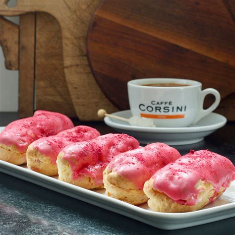 Raspberry Éclairs Living Tastefully