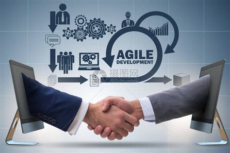 敏捷软件开发的概念高清图片下载 正版图片503481003 摄图网