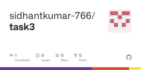 Sidhant Kumar On Linkedin Github Sidhantkumar 766 Task3