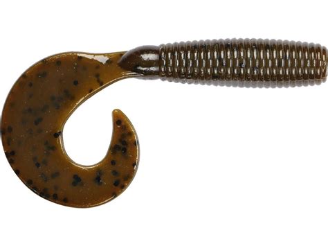 Dry Creek Single Tail Money Grubber Curltail Grub 4 Green Pumpkin