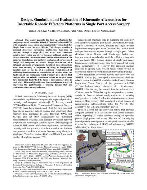 Pdf Design Simulation And Evaluation Of Kinematic Dokumentips